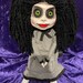 Handmade Dark Creepy Gothic Rag Doll Delilah - Etsy