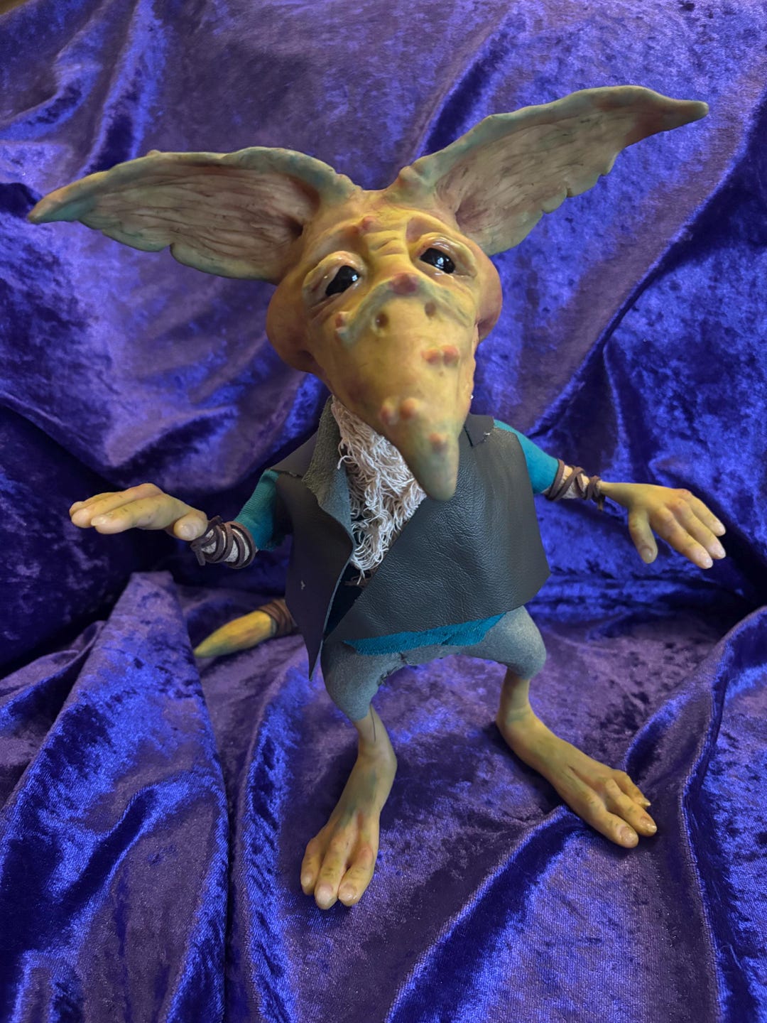 Whimsical Fae, Goblin, Troll Like Creature Figurine - Etsy