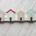 Beach Hut Key Ring Holder - Etsy UK