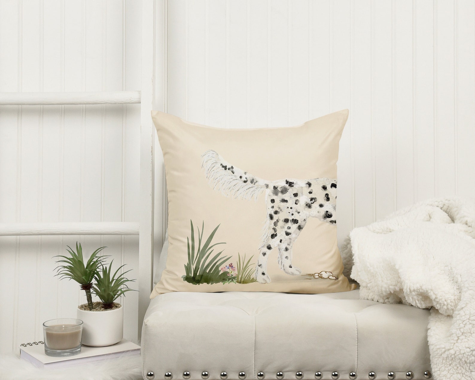 English Setter Gifts Black & White England Setter Llewellyn - Etsy