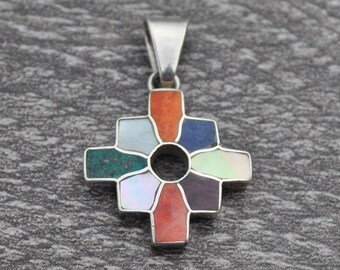 Andean Cross Pendant - Etsy