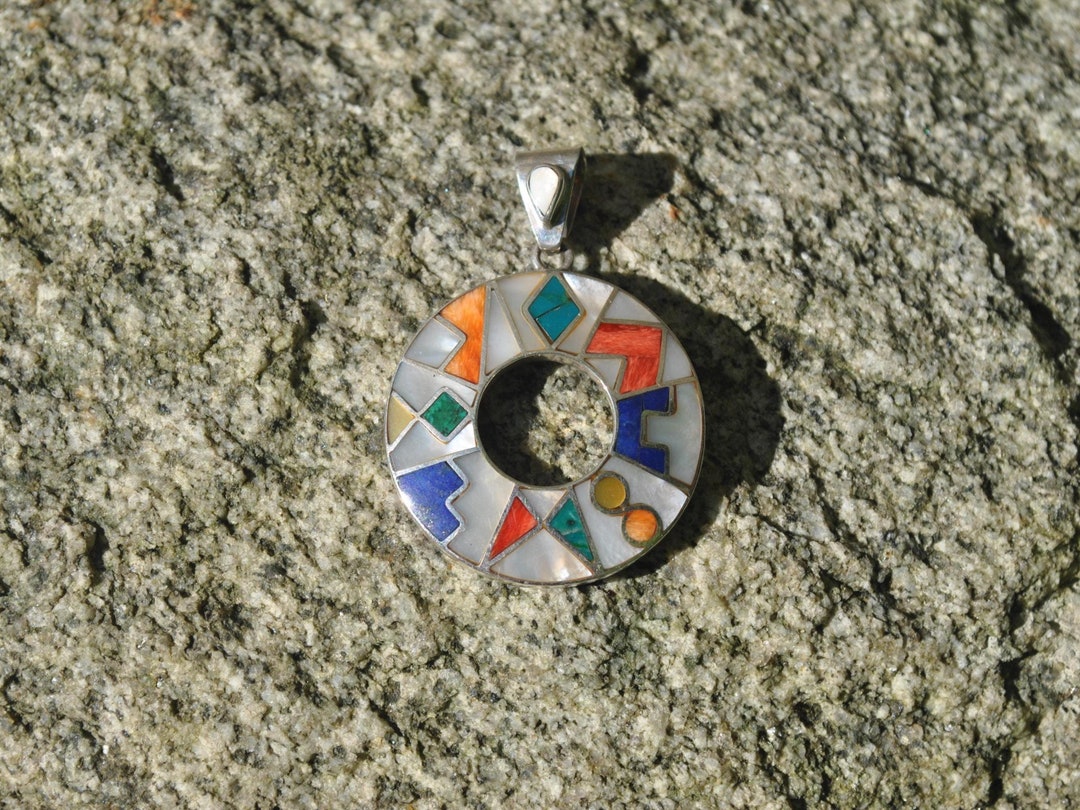 1 1/4″ Peruvian Pendant | Inka Calendar | Andean Tradition Shapes ...