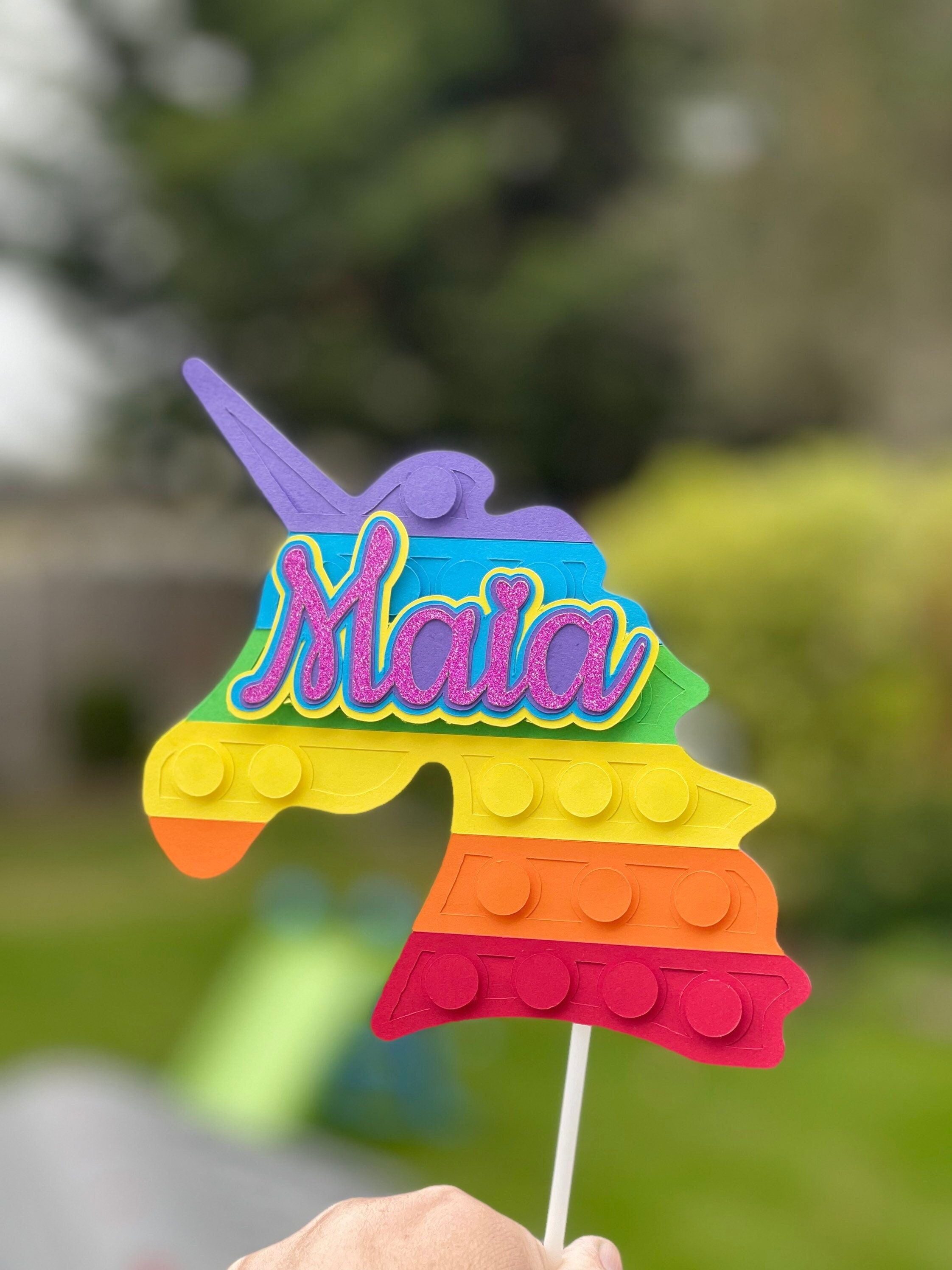 Pop It Fidget Toy Cake Topper Pop It Topper Bubble Popping - Etsy UK