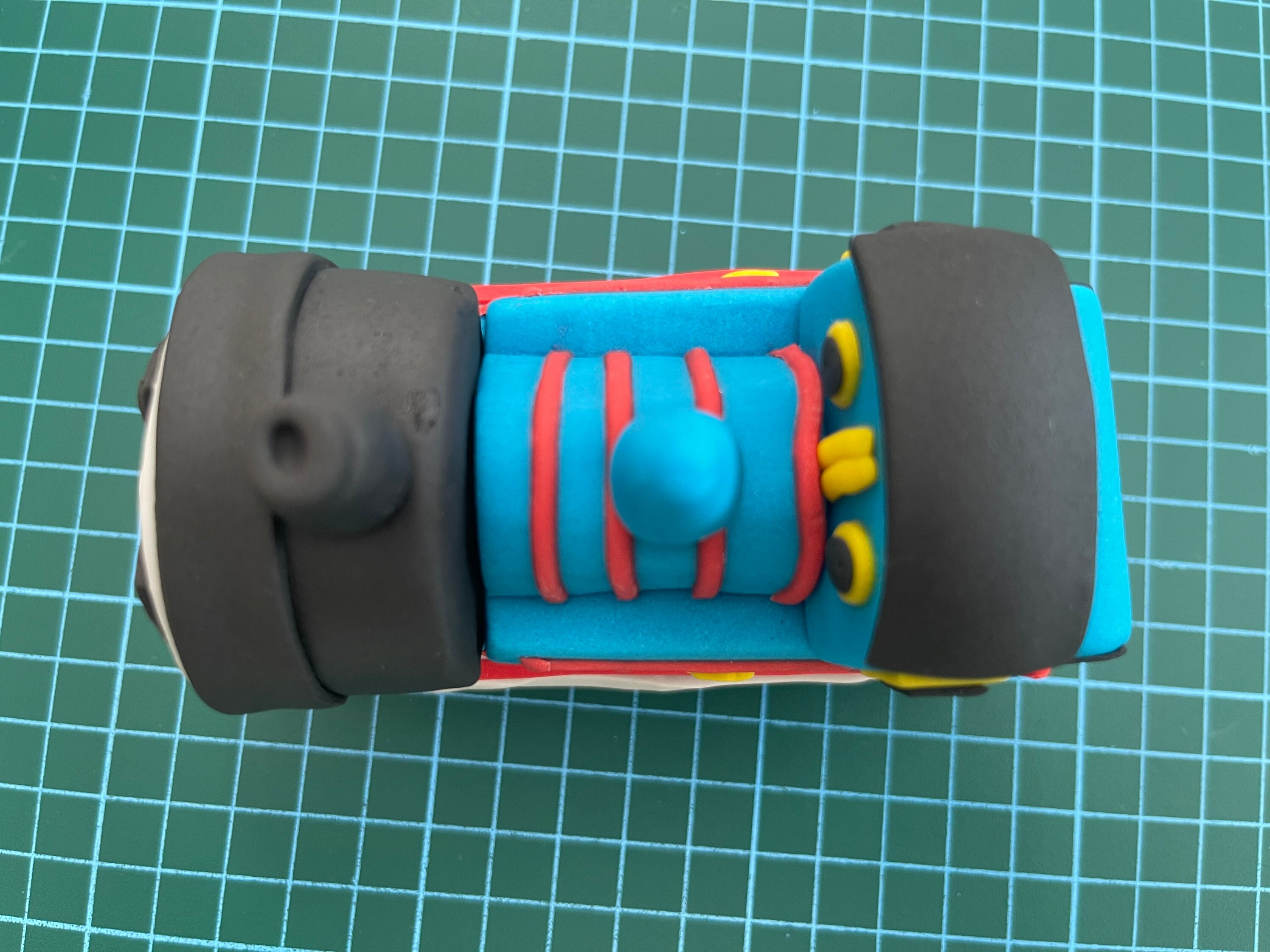 Thomas the Tank Engine Cake Topper Inspired Fondant Handmade - Etsy