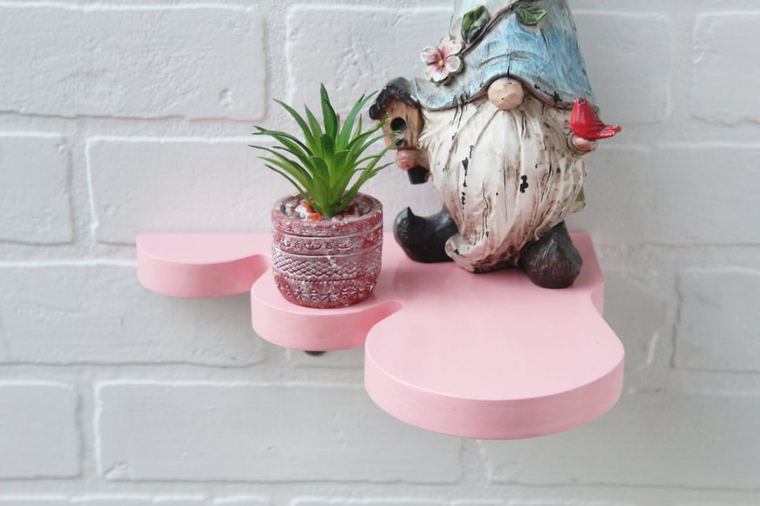 Pastel Decor, Soft Pink Shelf , Light Pink Bubble Shelf, Maximalist ...