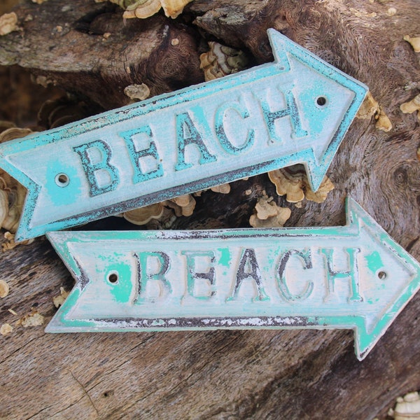 Beach Arrow Sign - Etsy