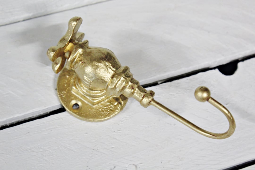 GOLD Water Spigot Wall Hook Farmhouse Hook Farmhouse Decor - Etsy