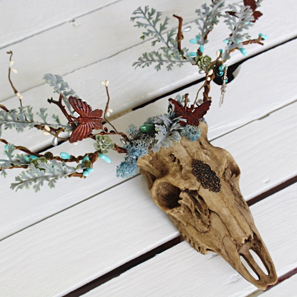 Fake Deer Skull - Etsy