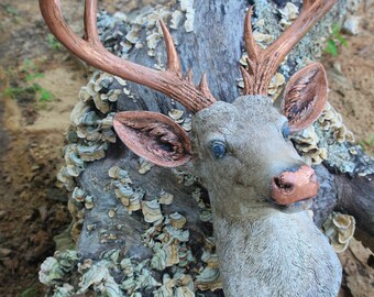 Deer Head Wall Mount - Etsy
