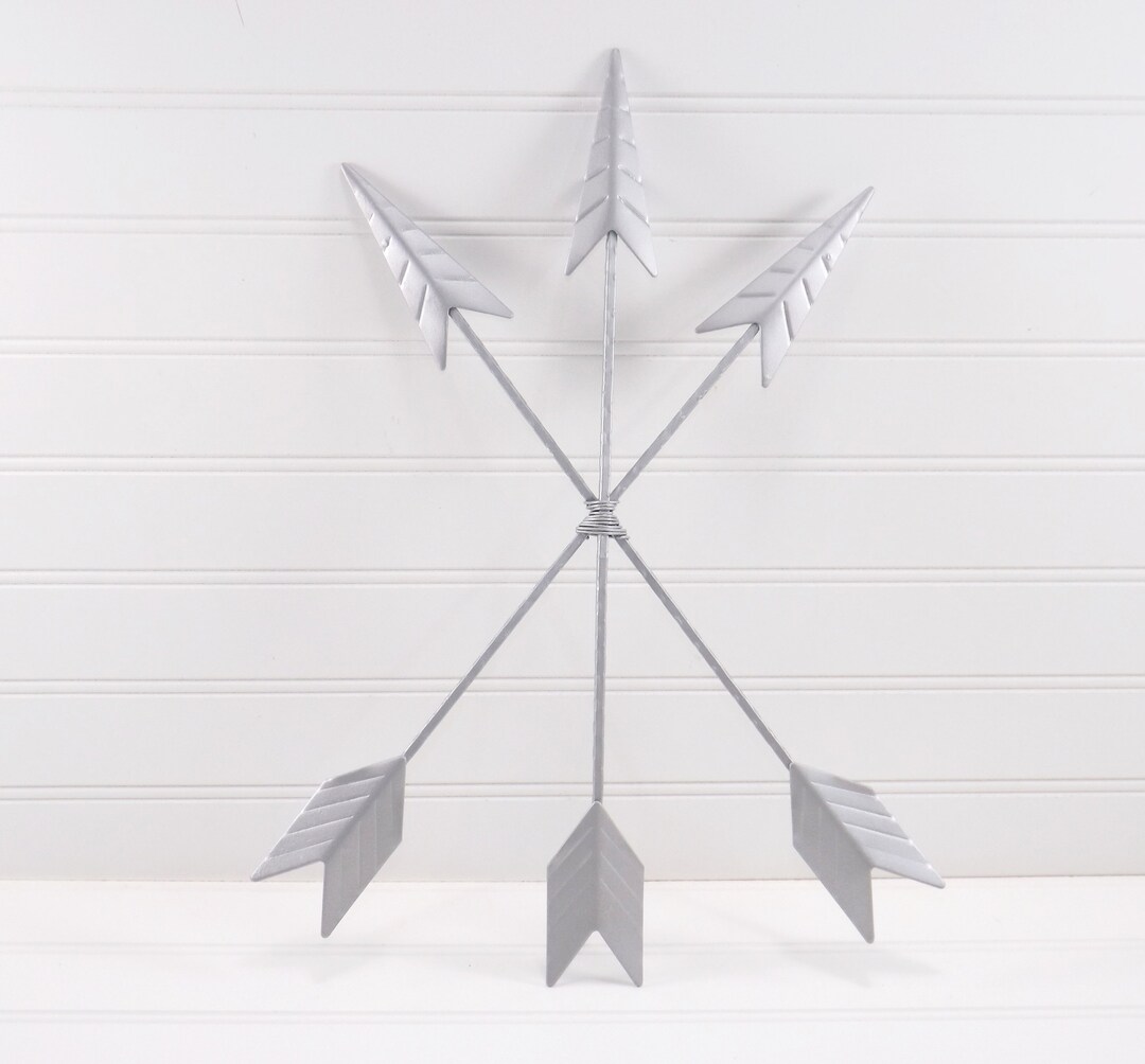 Tri Arrow Wall Hanging Boho Arrow Decor - Etsy