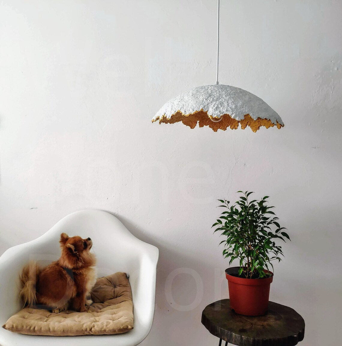 Paper Lamp Shade Modern Pendant Lighting Lampshade Ceiling - Etsy