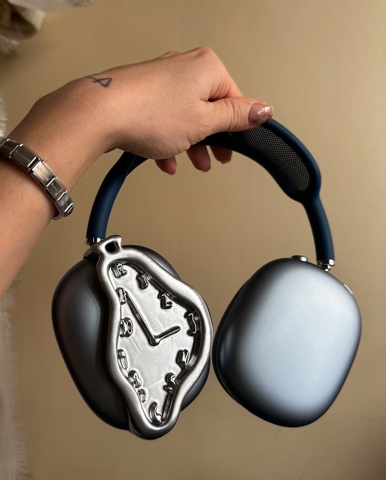 Airpods Max Melting Clock Earbuds Attachment / Melted Clocks/ Airpods ...