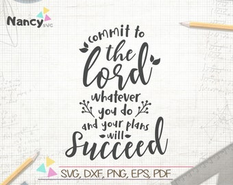 Proverbs 16 3 | Etsy