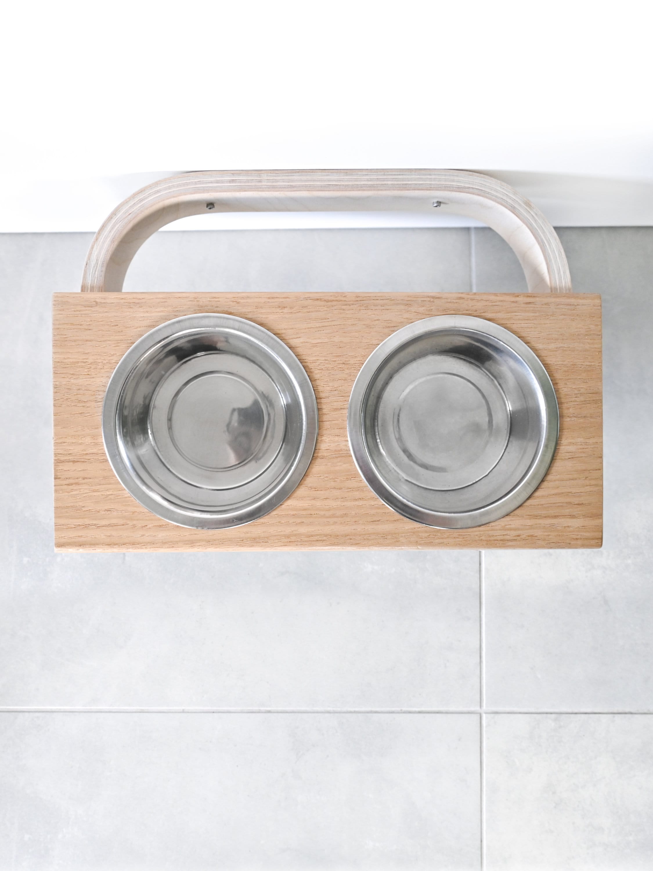 Small Dogs and Cats Wooden Elevated Stand Healthier Feeding | Etsy