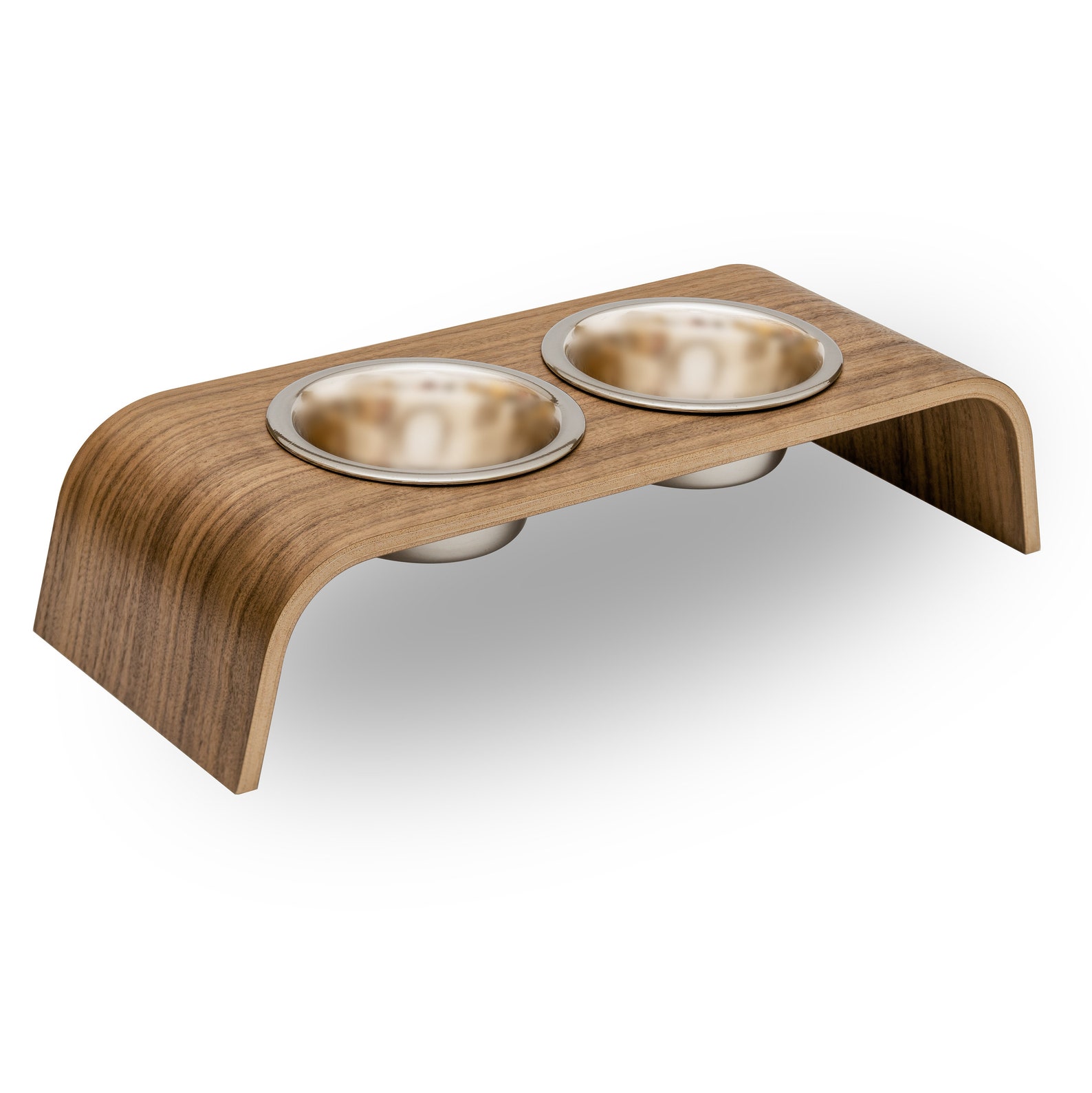 Wooden Elevated Stand for Cats and Small Dogs Healthier - Etsy