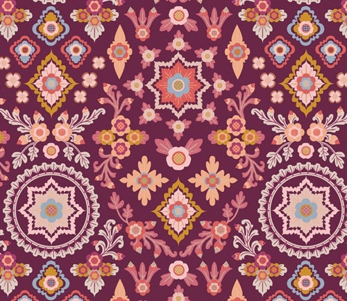 Provence Quilt Kit With Backing/ Art Gallery Fabrics/ 80"x83" Finished ...