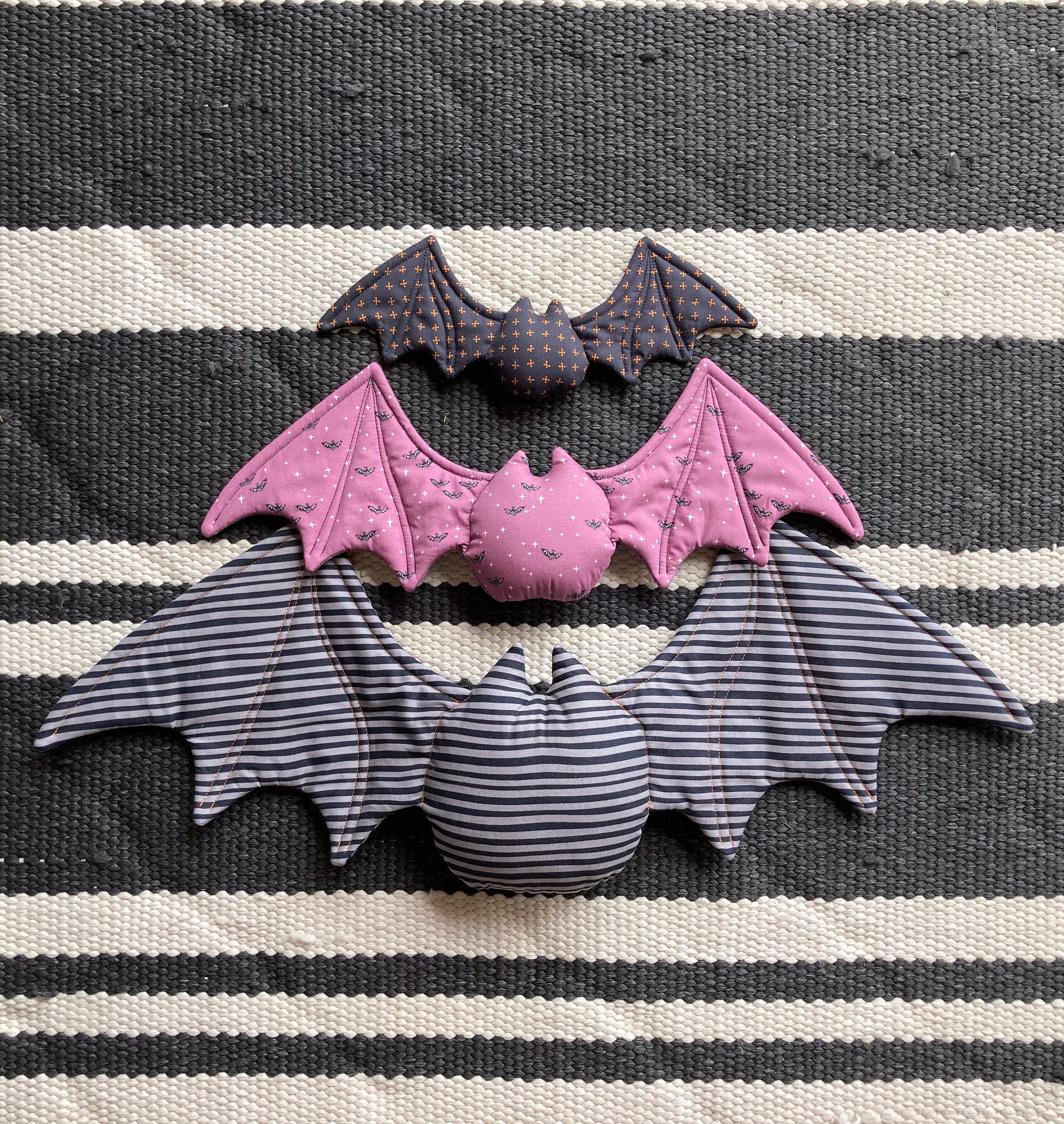Halloween Bats Sewing Pattern, DIY Plush Bat (PDF Pattern) - Etsy