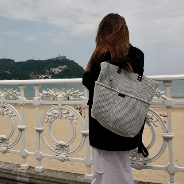 White Backpack - Etsy