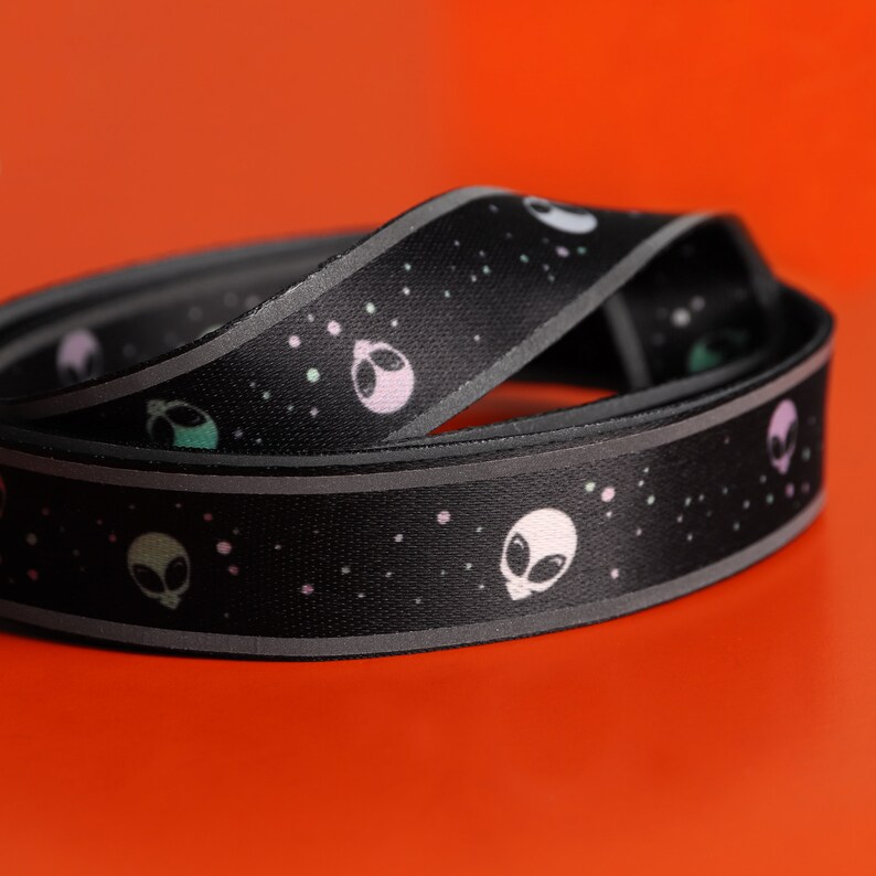 Aliens Reflective Lanyard - Etsy