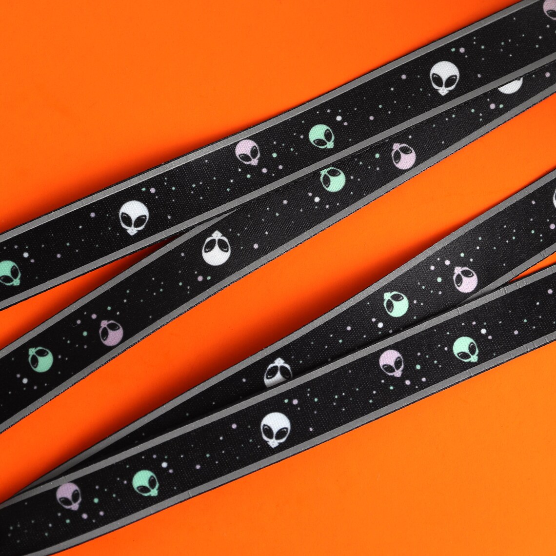 Aliens Reflective Lanyard - Etsy