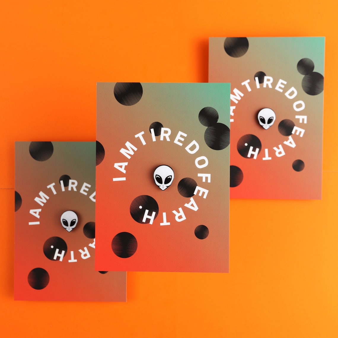 Roswell Alien Pin Badge - Etsy