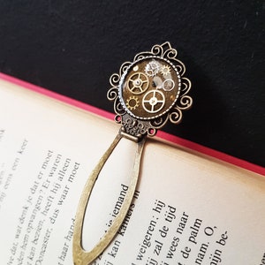 Steampunk Bookmark Steampunk Book Marker Custom Bookmark - Etsy