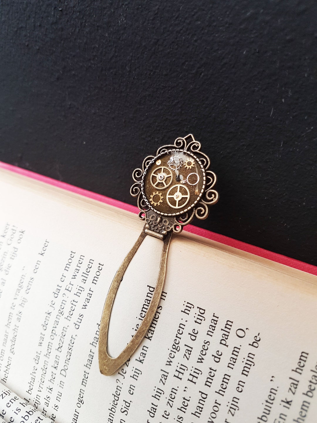 Steampunk Bookmark Steampunk Book Marker Custom Bookmark - Etsy
