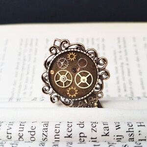 Steampunk Bookmark Steampunk Book Marker Custom Bookmark - Etsy