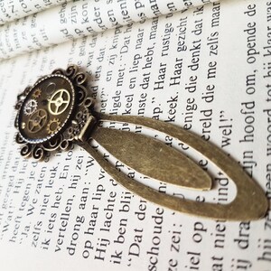 Steampunk Bookmark Steampunk Book Marker Custom Bookmark - Etsy