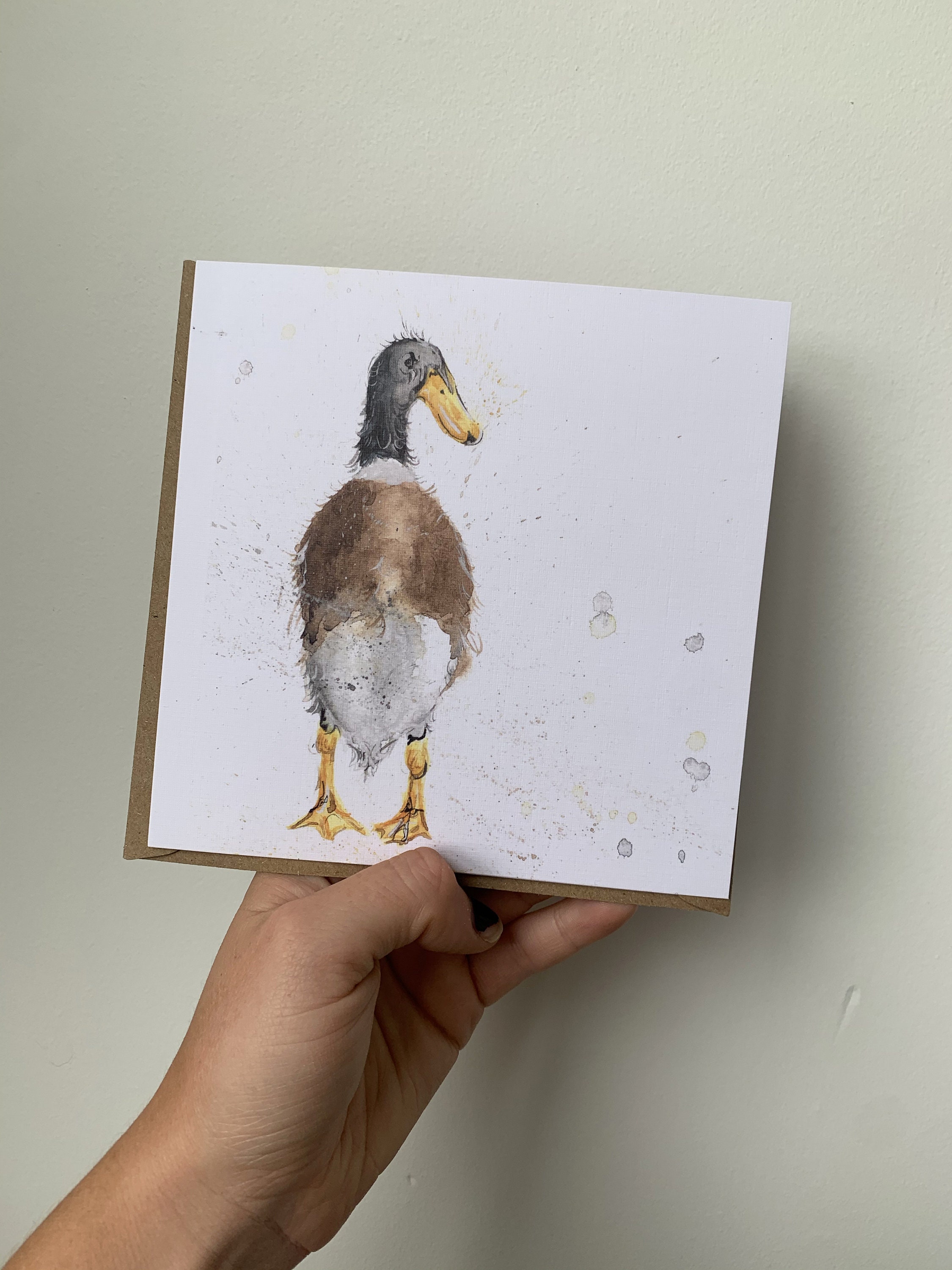 Duck Greetings Card Duck Occasion Card | Etsy