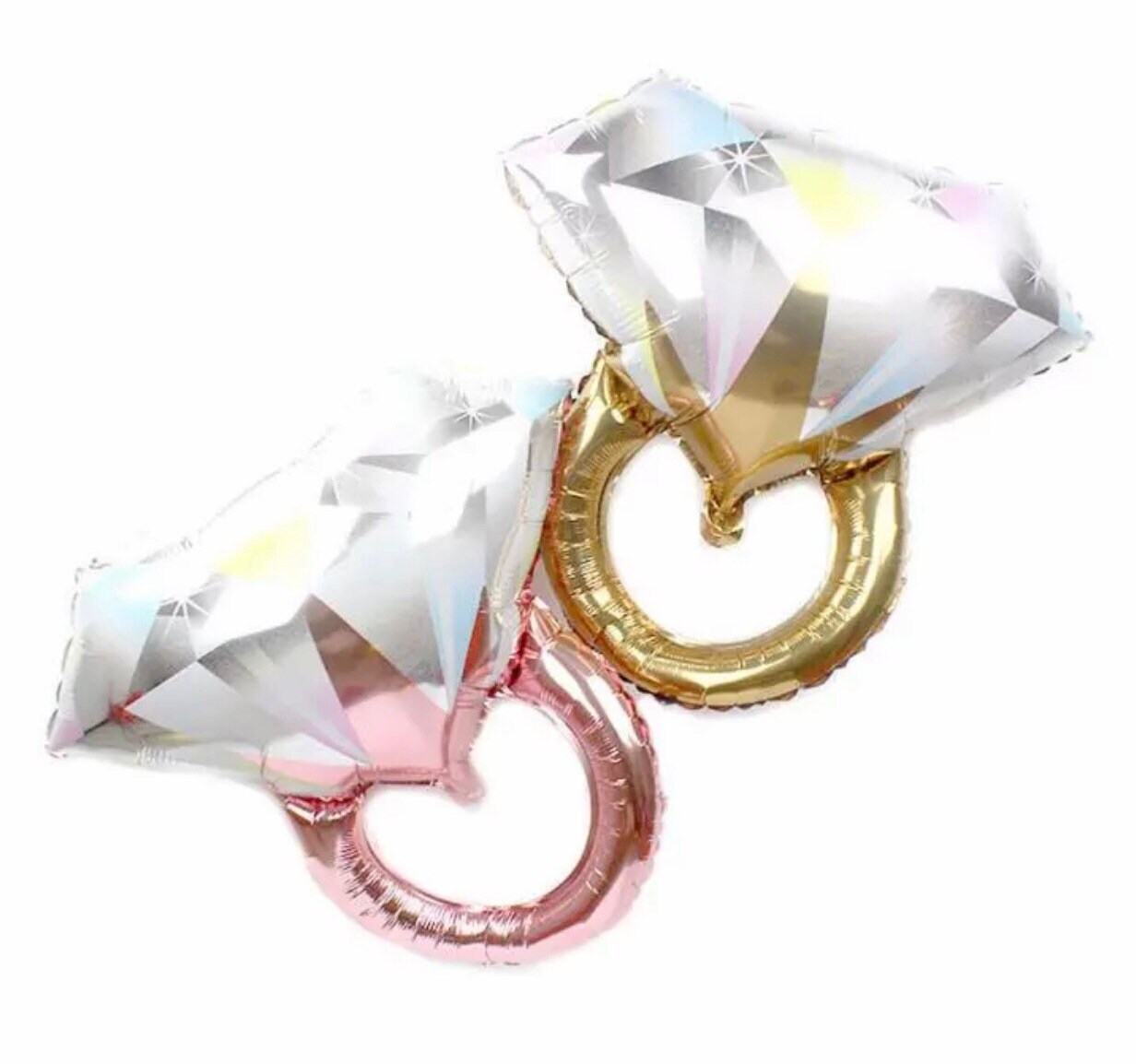 Diamond ring balloon engagement party balloons bachelorette | Etsy