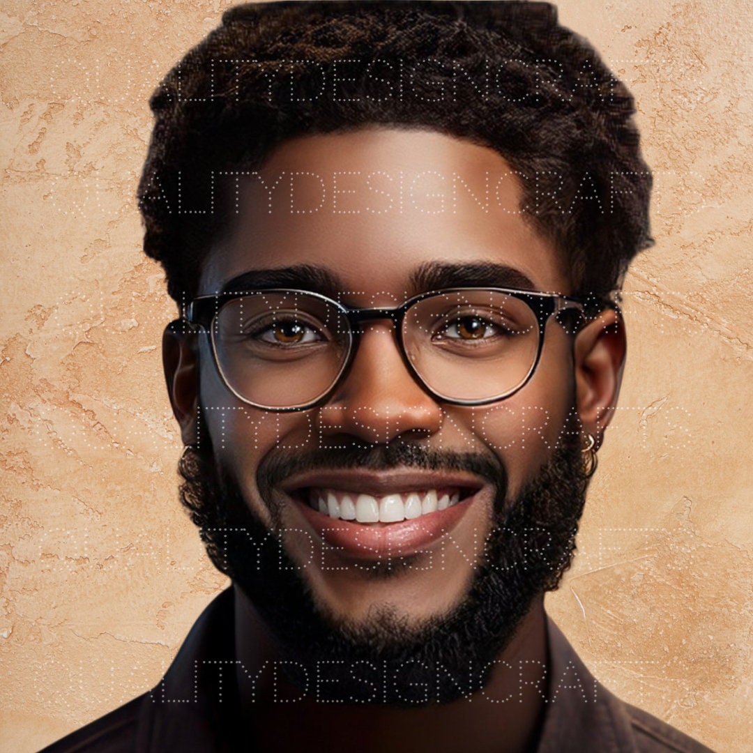 Handsome Black Magic Melanin Black Man PNG Afro Fashion African ...