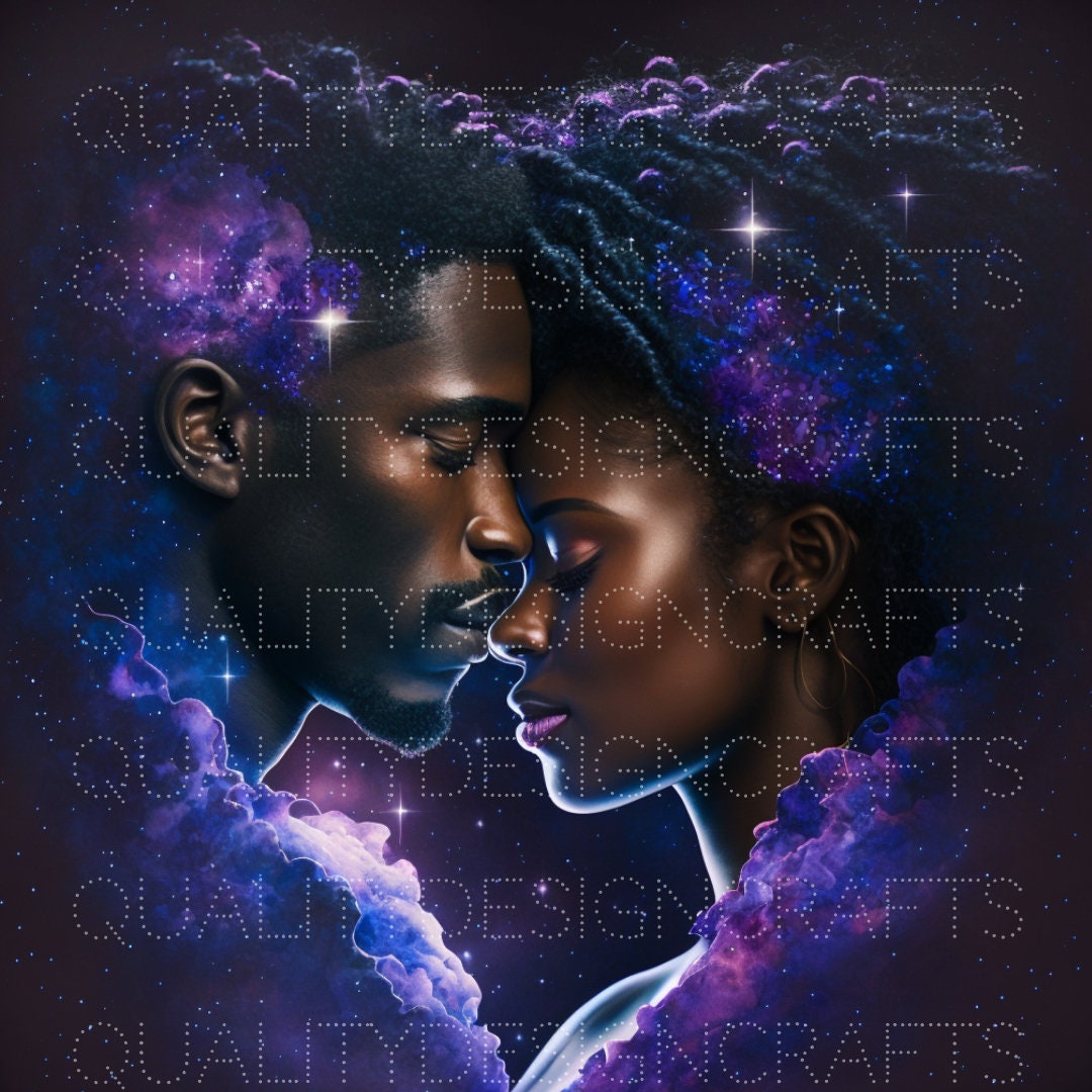 Beautiful Black Love Art