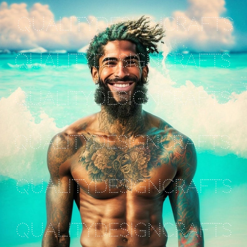 Handsome Black Magic Melanin Black Man PNG Afro Fashion - Etsy