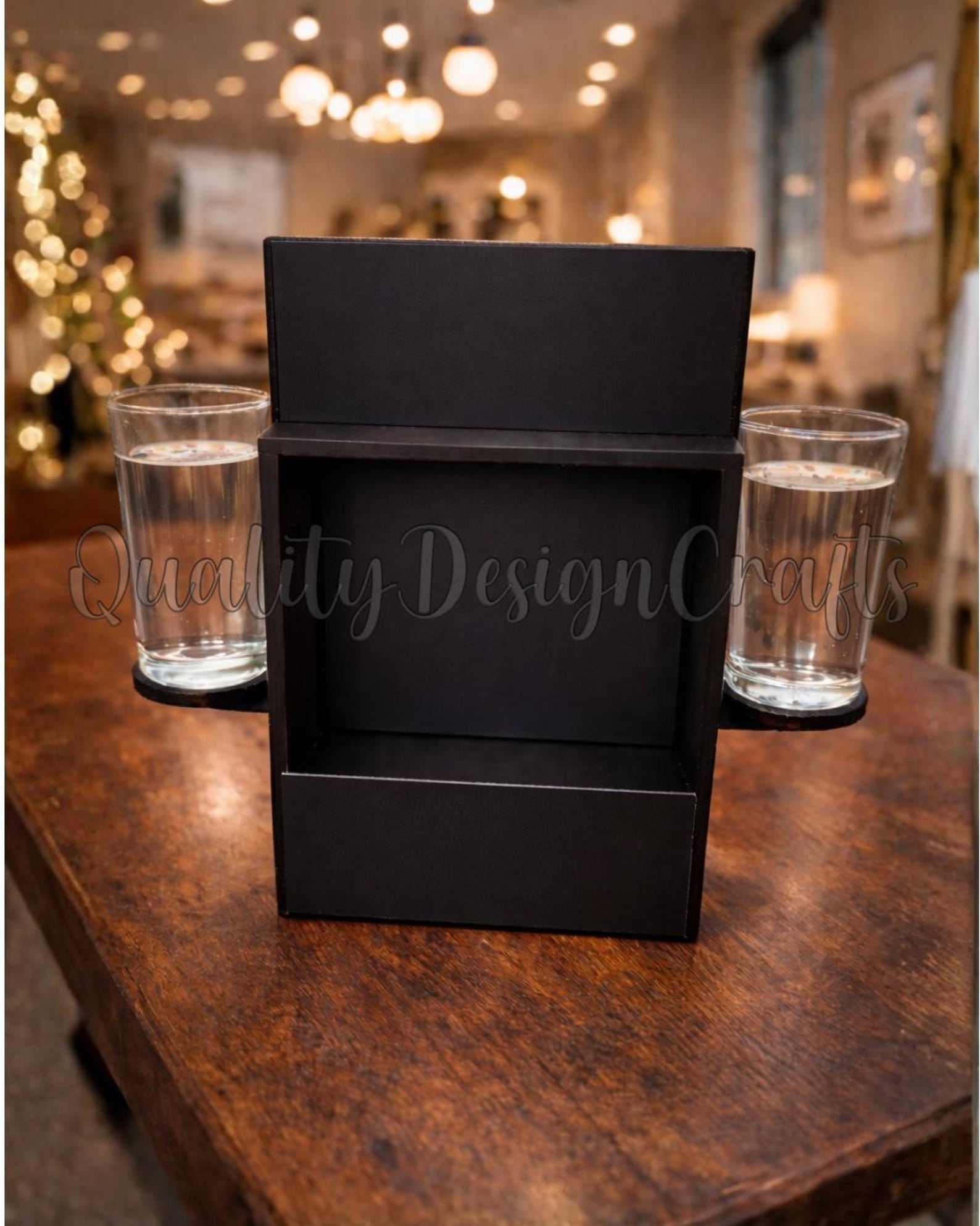 Blank Customizable Mini Bar Display | Shot Glass Holder | Mini Liquor ...