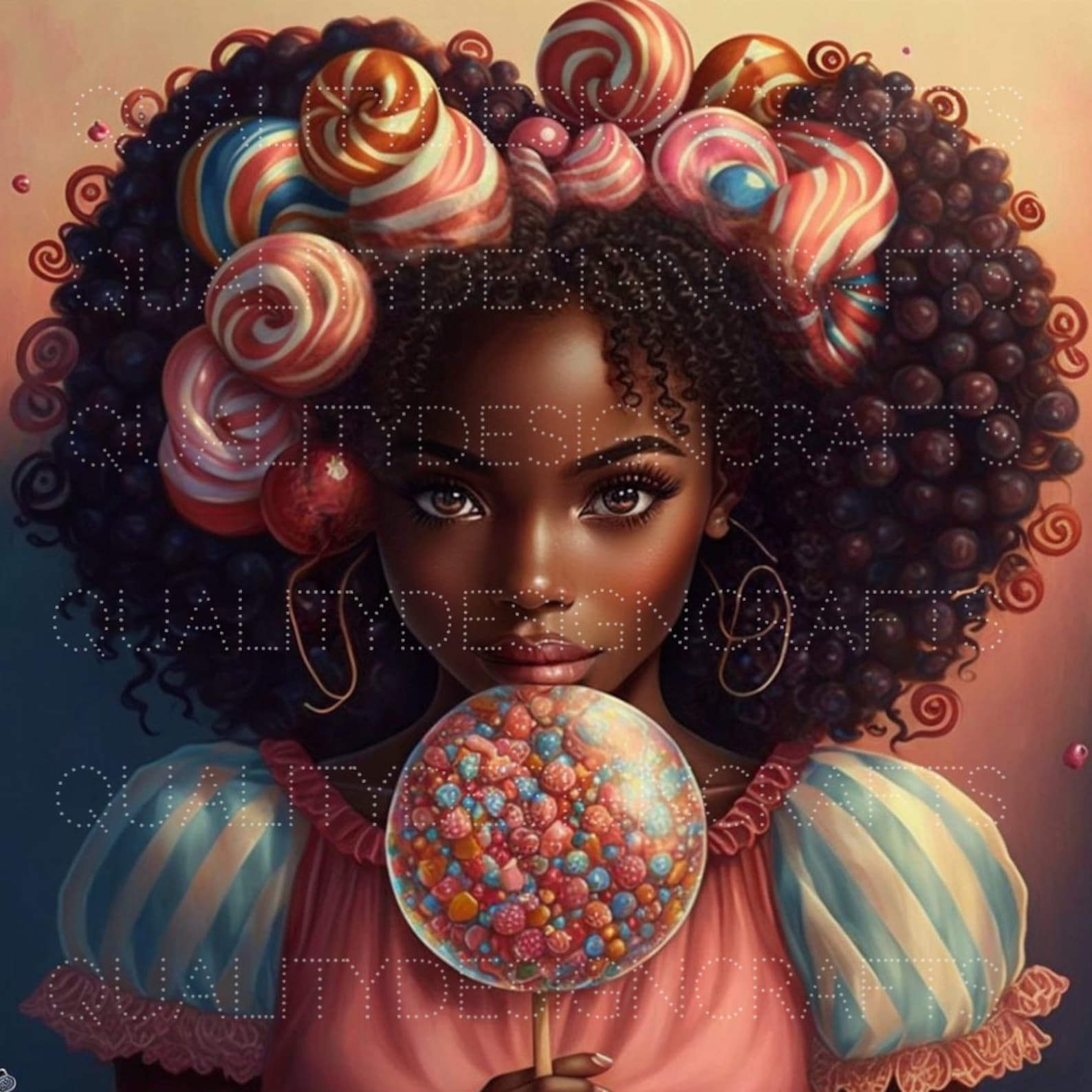 Beautiful Black Girl Magic Melanin Black Woman PNG Afro - Etsy