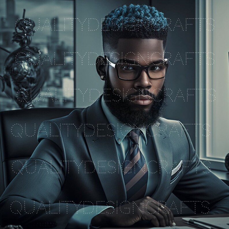 Handsome Black Magic Melanin Black Man PNG Afro Fashion - Etsy