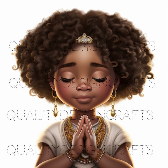 Black Christian Women Clip Art