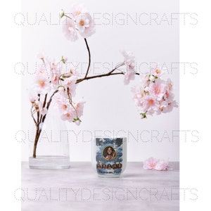 Memorial Sublimation Key Chain Editable Canva Template Obituary Cover ...