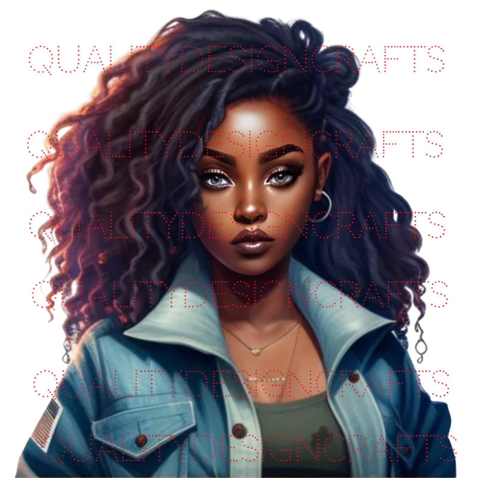 Beautiful Black Girl Magic Melanin Black Woman PNG Afro - Etsy