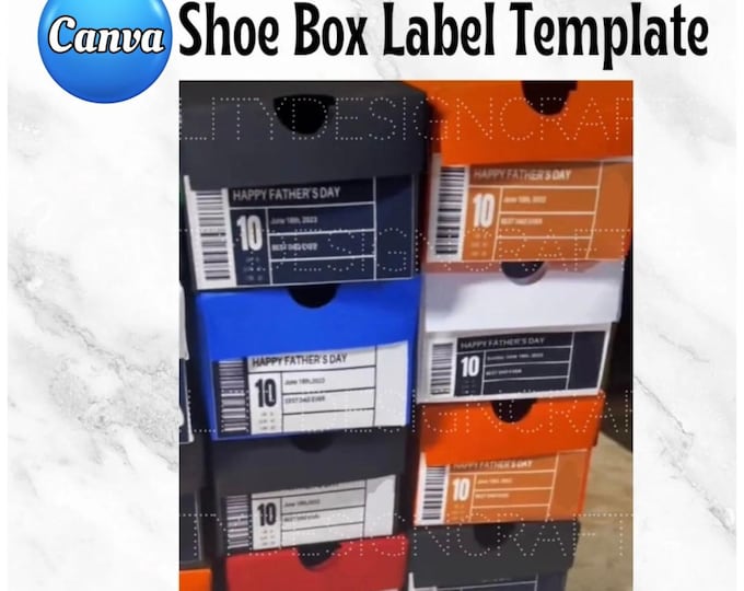 Shoe Box Labels - Etsy