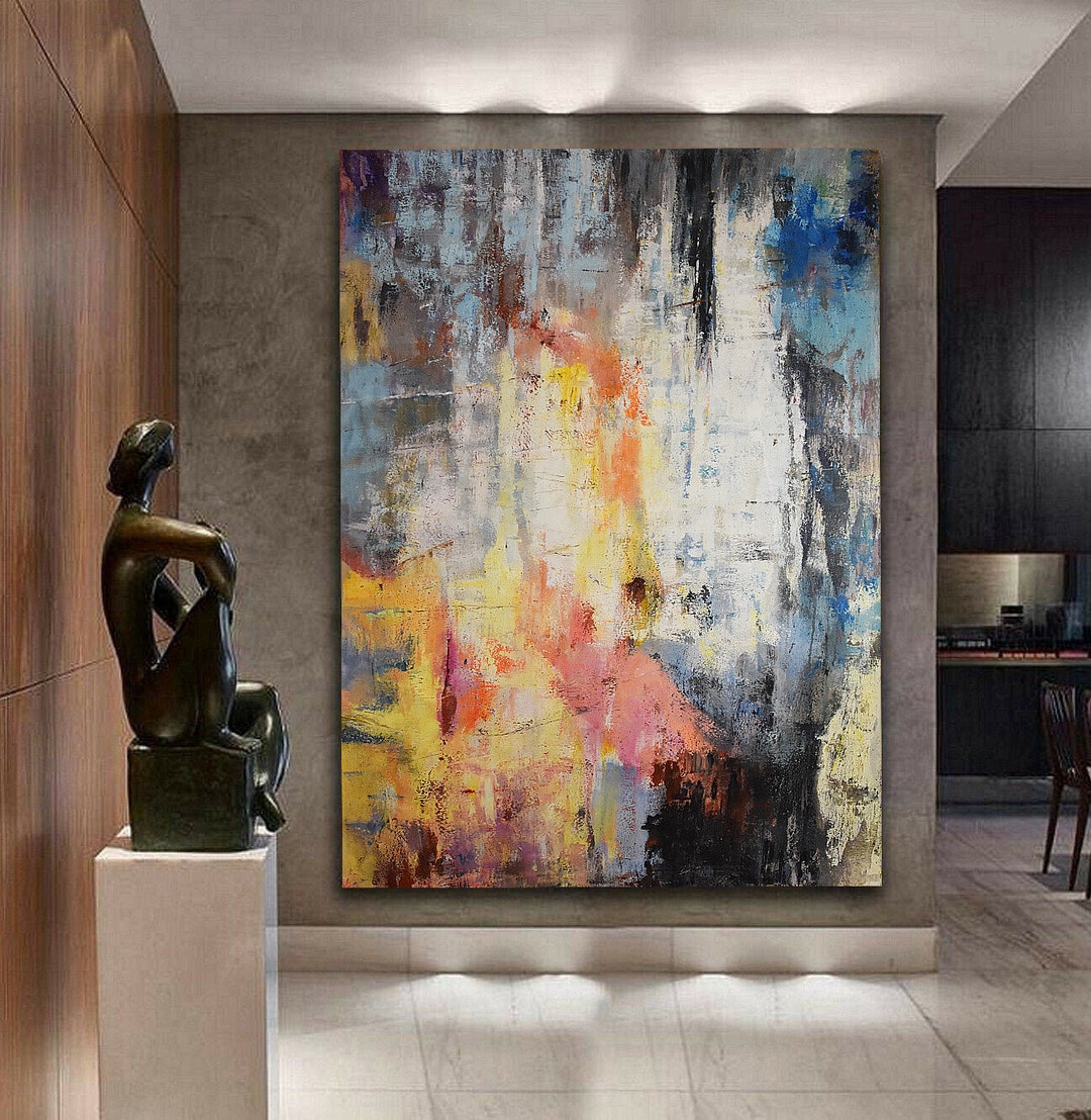 120cm x 180cm Original XXL Acryl Gemälde großes Bild Leinwand Canvas ...