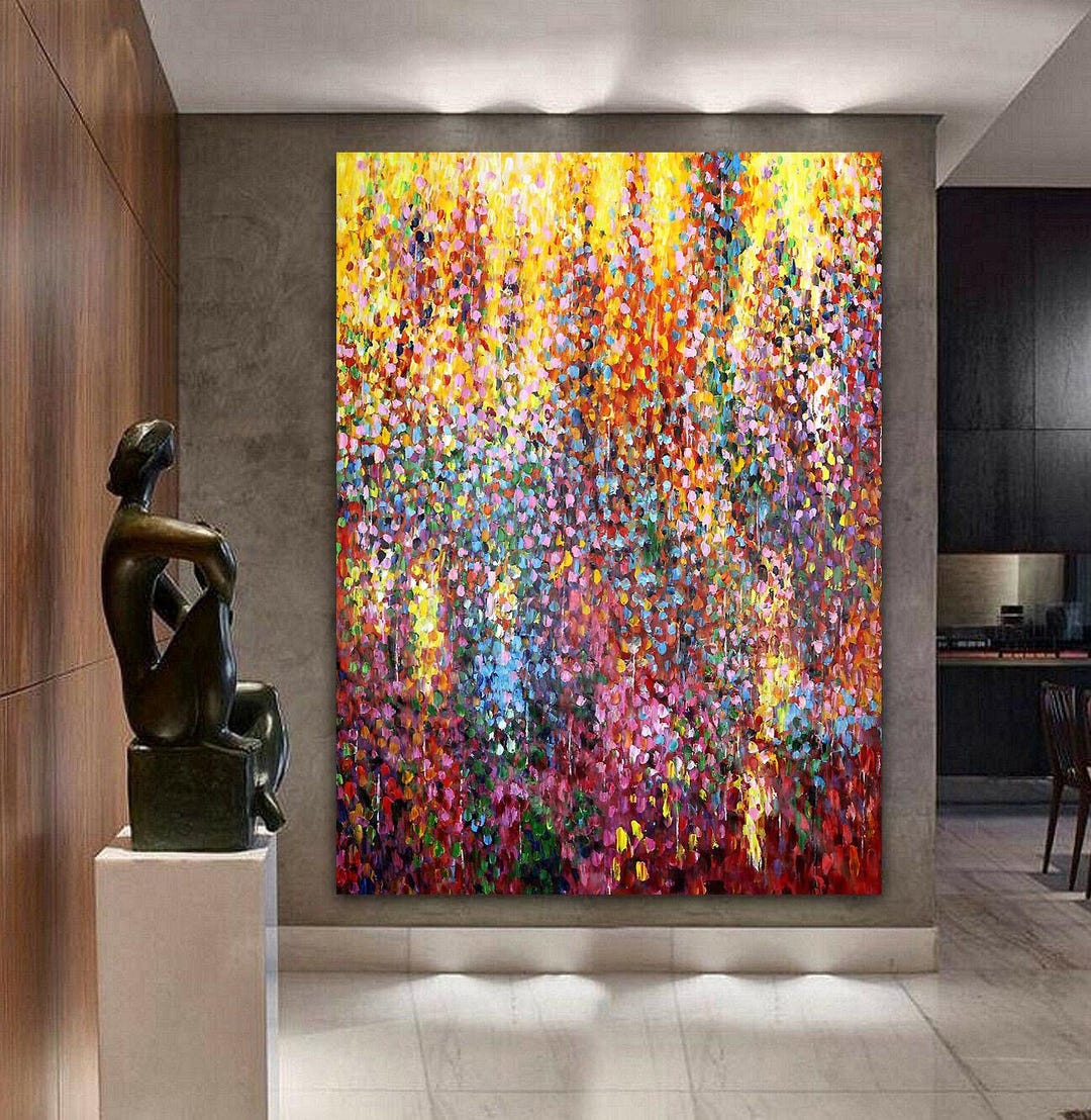120cm x 180cm Original XXL Acryl Gemälde großes Bild Leinwand Canvas ...