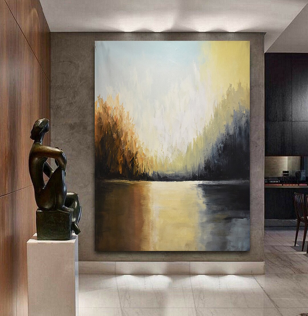 120 Cm X 180 Cm Original XXL Acrylic Painting Large Picture Canvas Art ...