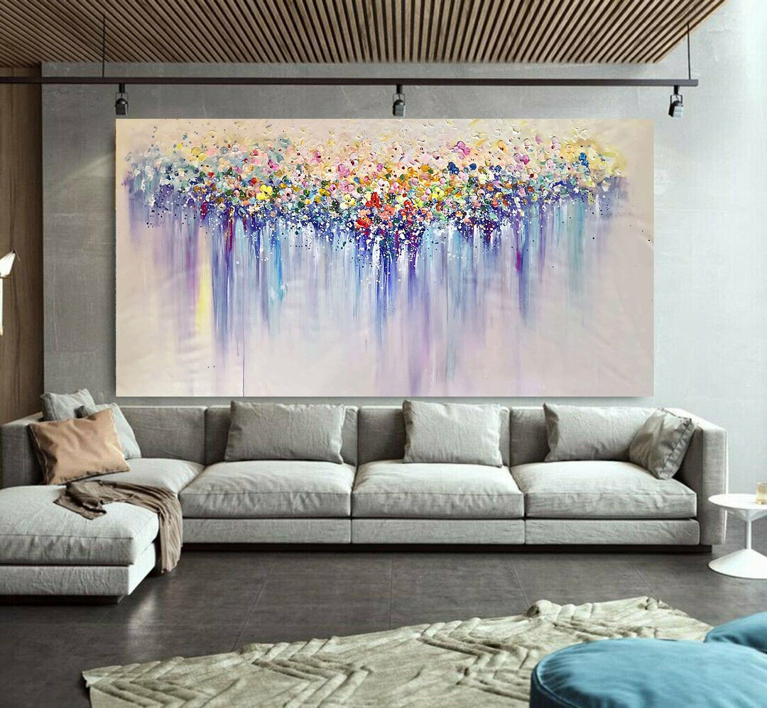 100cm x 200cm Original XXL Acryl Gemälde großes Bild Leinwand Canvas ...