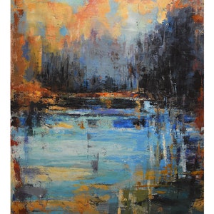 120cm x 180cm Original XXL Acryl Gemälde großes Bild Leinwand Canvas ...