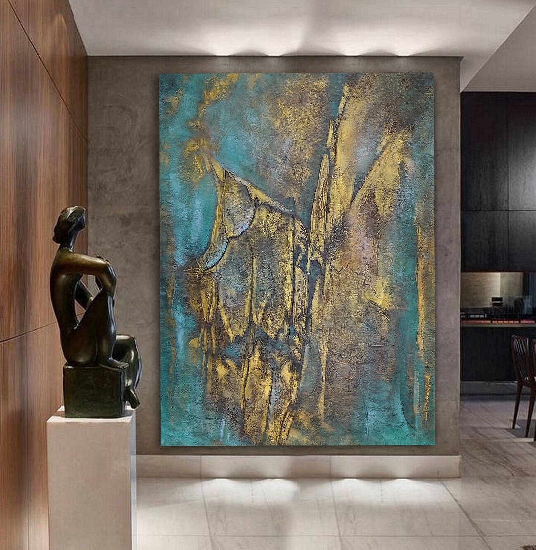 120cm x 180cm Original XXL Acryl Gemälde großes Bild Leinwand Canvas ...