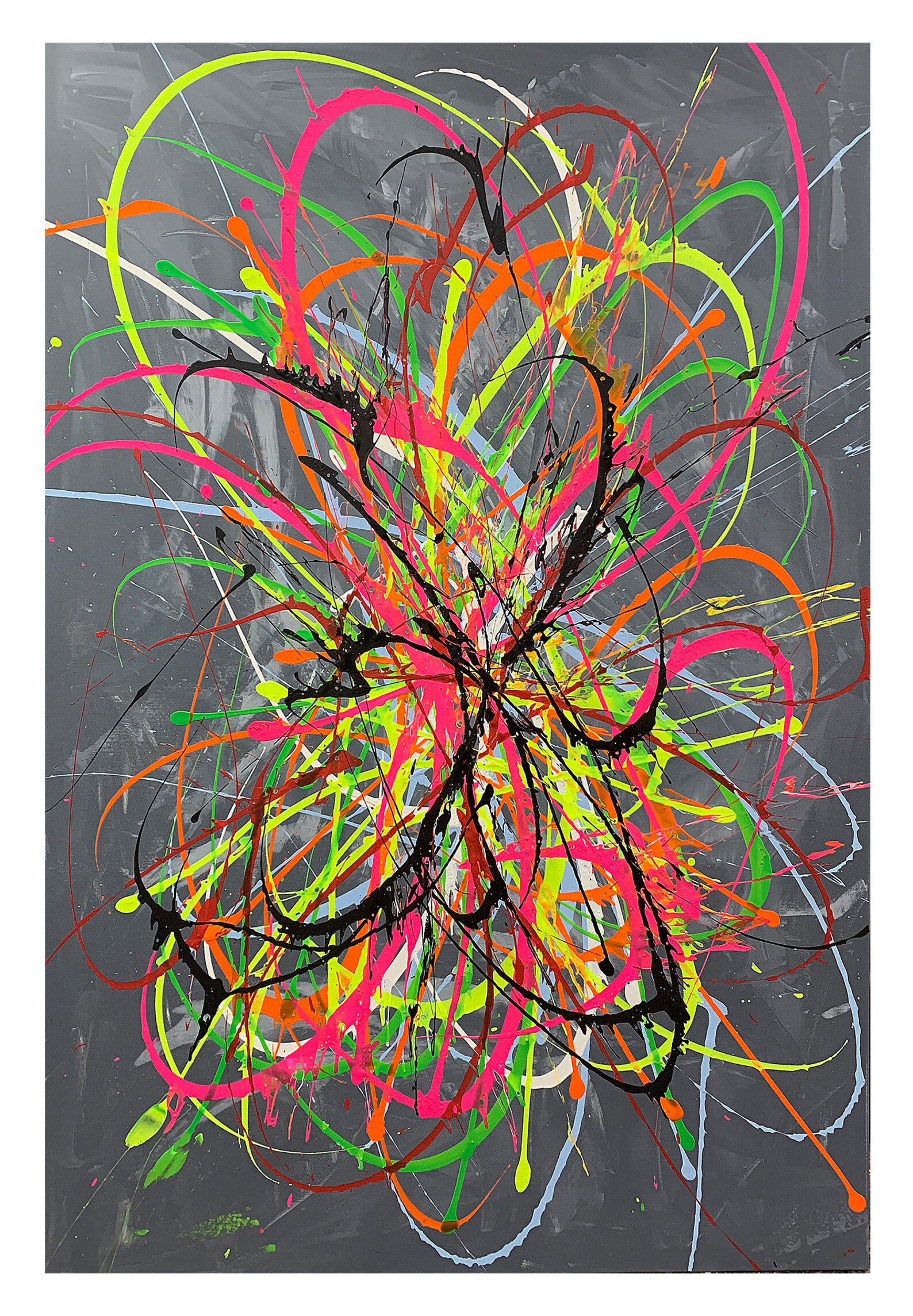 Grosses Bild Bunt