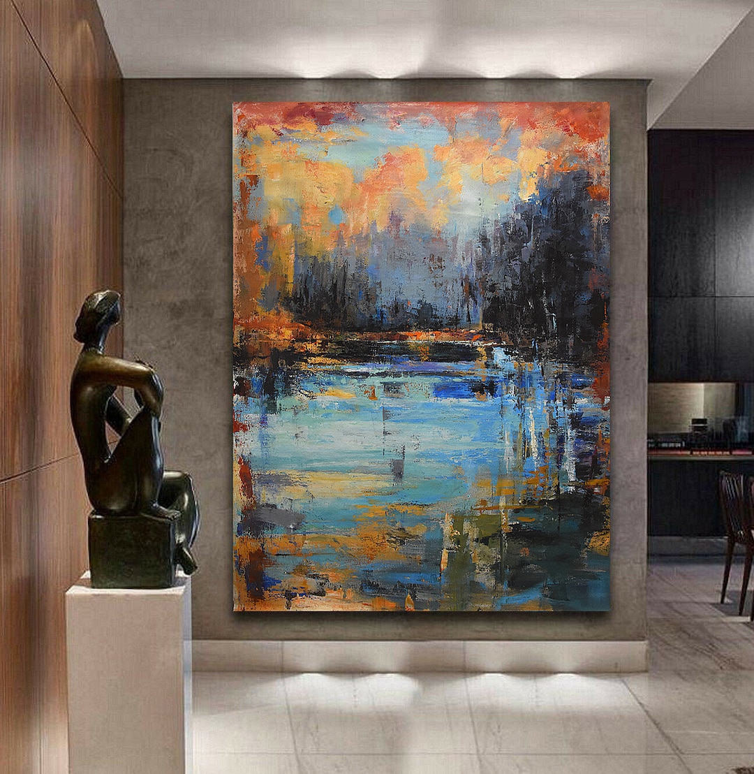 120cm x 180cm Original XXL Acryl Gemälde großes Bild Leinwand Canvas ...