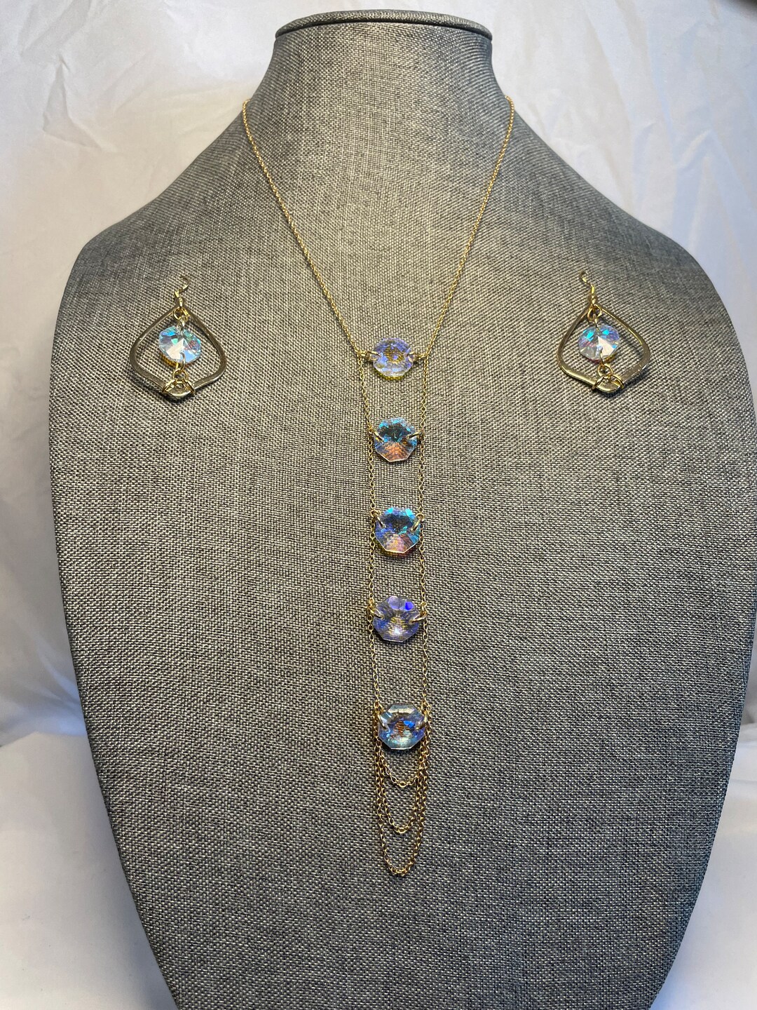 String of Crystals - Etsy